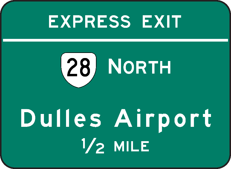 Understanding Signage on the 66 Express - 66 Express Outside the Beltway